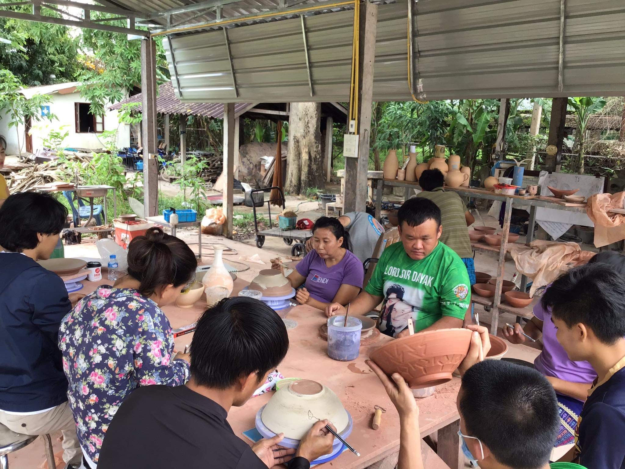 Decorating Clay Collaboration – Mekong Cultural Hub